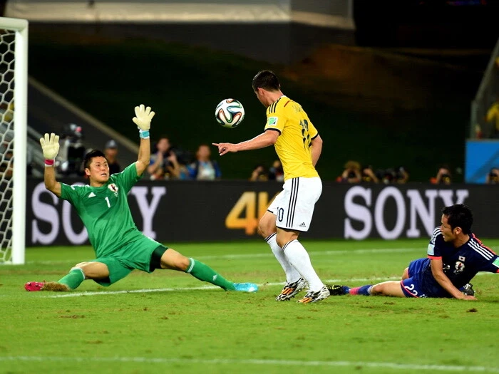 James Rodriguez World Cup Goal