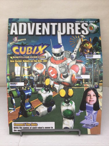 2001 Burger King Adventures Cubix Volume 12 Issue 7 | eBay