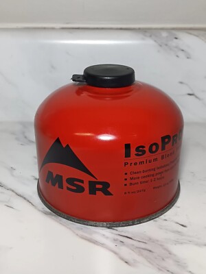 MSR Isopro Premium Blend Fuel - 8 Oz. Size Unused Camp Fuel Backpacking ...
