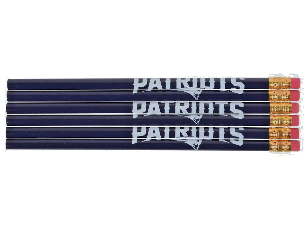 New England Patriots NFL Licensed 6-Pack Pencils - Super Bowl 53 LIII ...