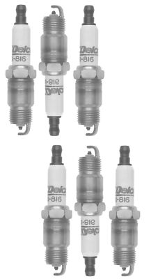 Set Of 6 Spark Plugs AcDelco For Buick Century Chevy C10 P20 Oldsmobile ...