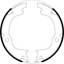 Bendix BS5258 Brake Shoe Set | eBay
