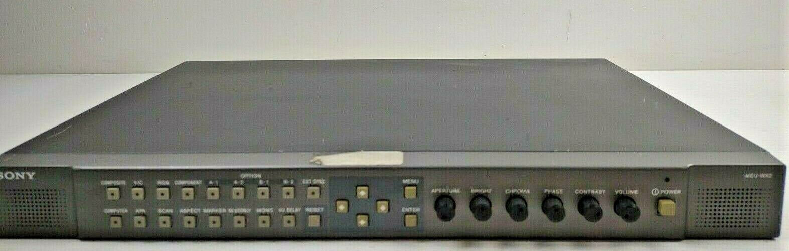 Sony MEU-WX2 Multiformat Engine Unit Rack Mount (doesn't power up) | eBay