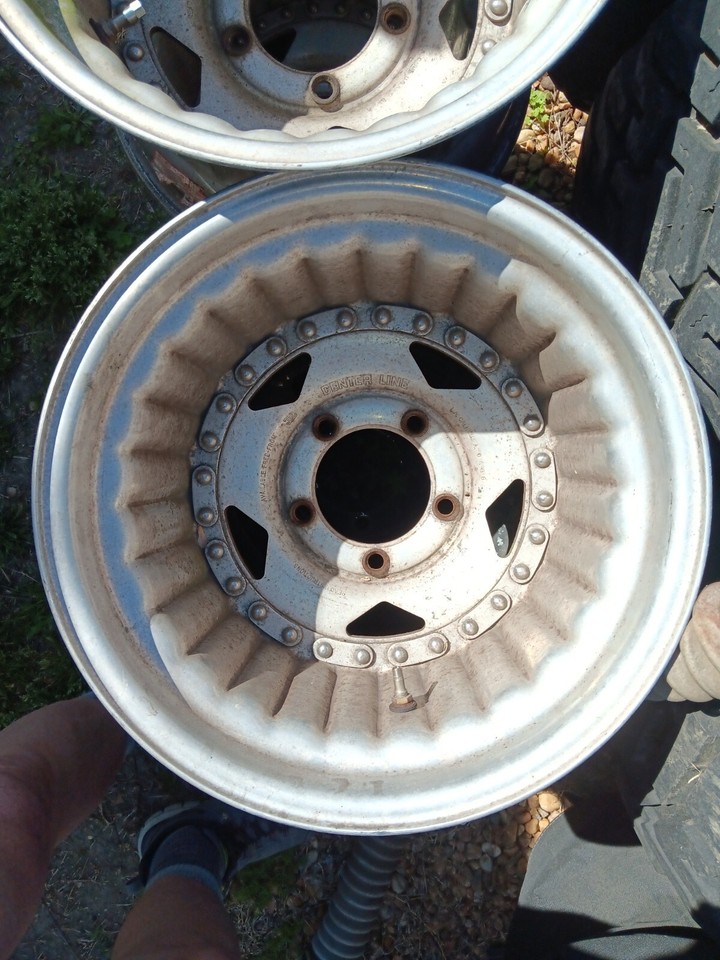 JDM Center Line JWL 3 Wheels no tires 15x15 Bolt 5x139 5.5 Held 37x16 ...