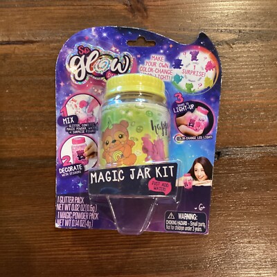 So Glow DIY Magic Jar Kit "Happy" Make Your Own Color Changing Mood ...