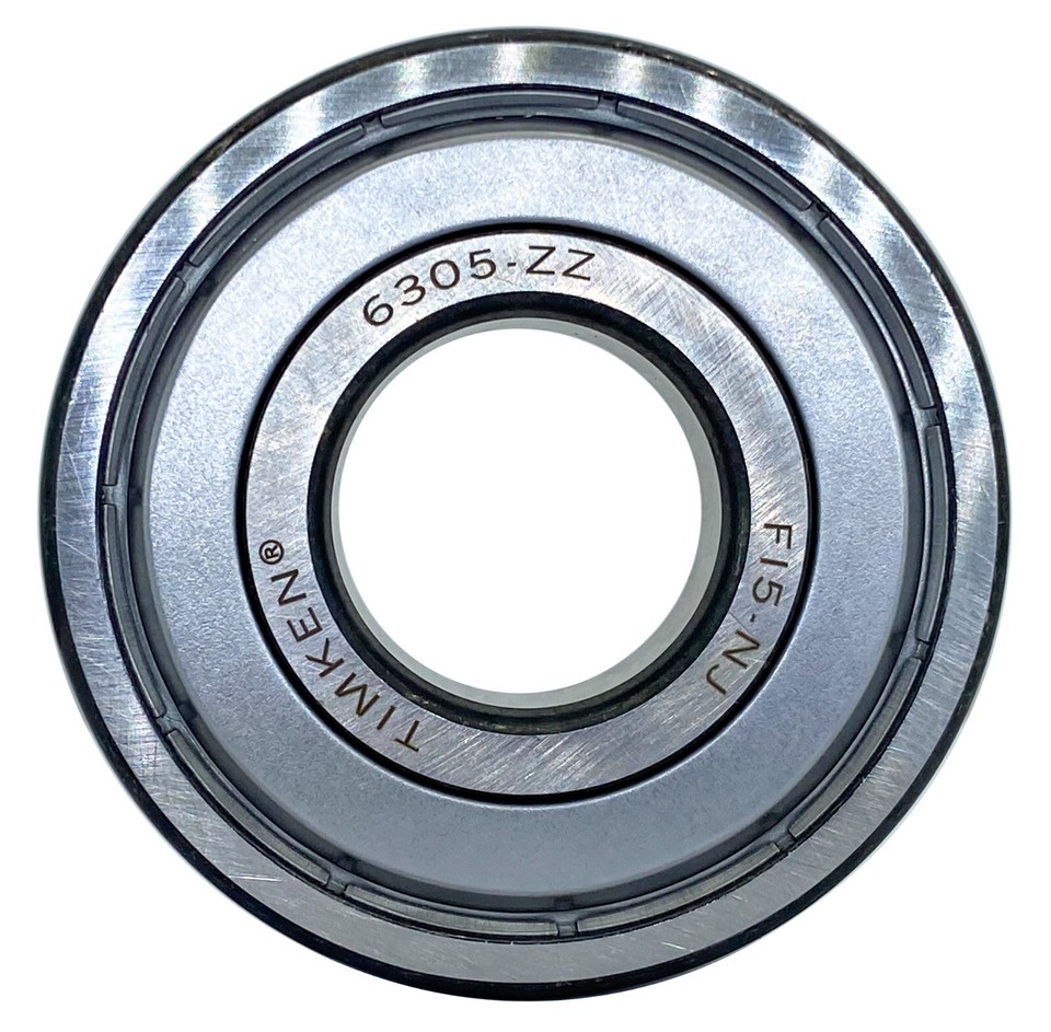 (Qty.2) TIMKEN 6305-ZZ 25X62X17MM Double Metal Seal Ball Bearings 6305Z ...