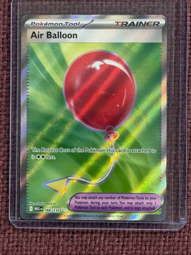 Pokemon Air Balloon 166/132 Ultra Rare Holo Mega Evolution | eBay