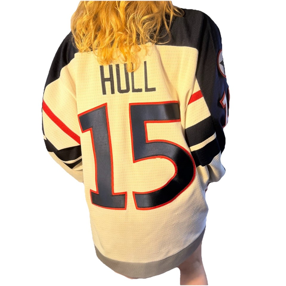 Brett Hull 1998 USA Olympic Hockey Team authentic Nike size 48 white ...