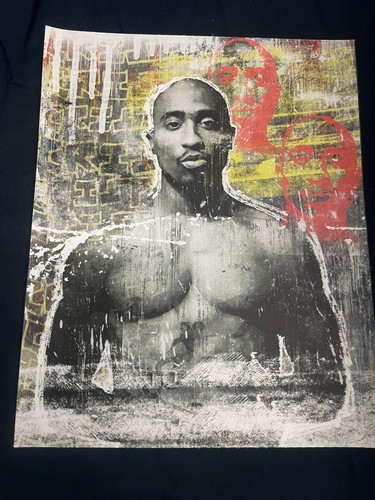 ORIGINAL SIGNED CRISP POP ART CANVAS TUPAC | eBay