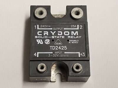CRYDOM TD2425 SOLID STATE RELAY 25 AMP H3.3 | eBay