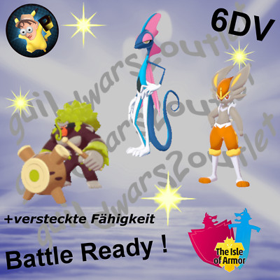 Ultra Shiny Intelleon Gortrom Liberlo VF - BR100 – Pokemon Schwert ...