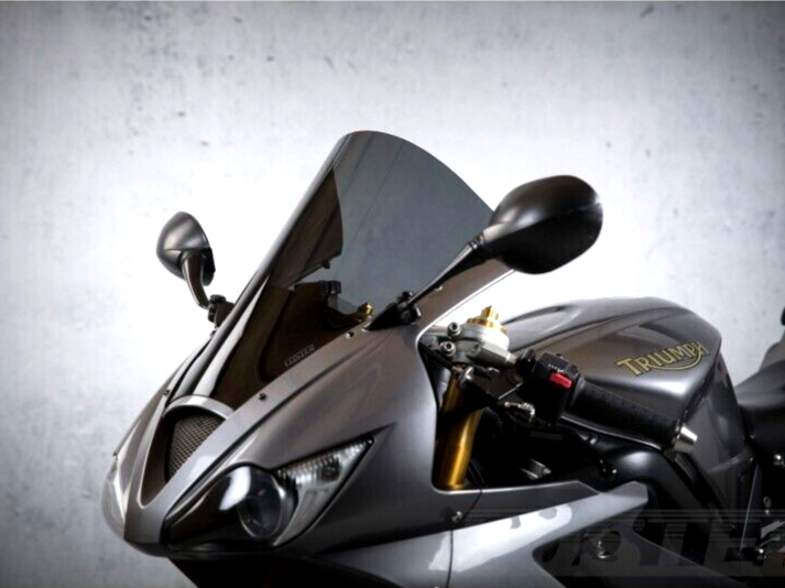 DOUBLE BUBBLE SCREEN TRIUMPH DAYTONA 675 (06-08) RACING WINDSCREEN ...