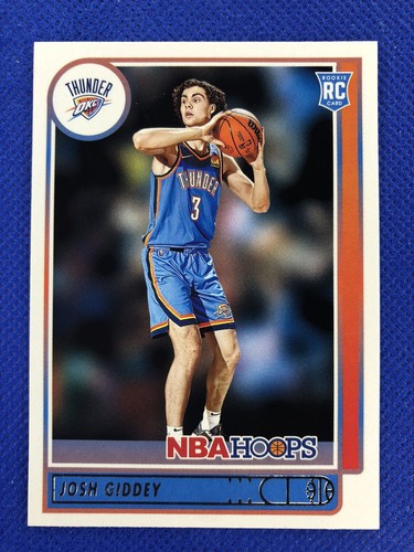 2021-22 #202 Josh Giddey Panini Hoops Basketball RC | eBay