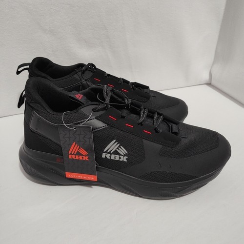 RBX - Apex - Men's Training Shoes - Black & Red | eBay