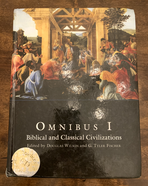 Veritas Press Omnibus 1 Biblical and Classical Civilizations Text CD 8 ...