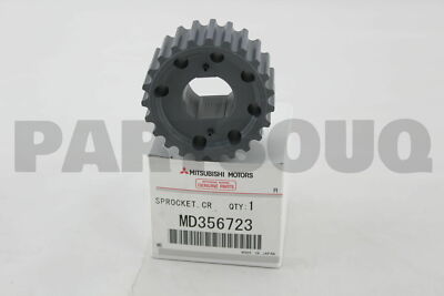 MD356723 Genuine Mitsubishi SPROCKET,CRANK CAM DRIVE | eBay