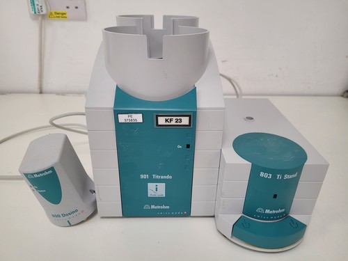 Metrohm 901 Titrando, 800 Dosino Et 803 Ti Support Avec Accessoires ...
