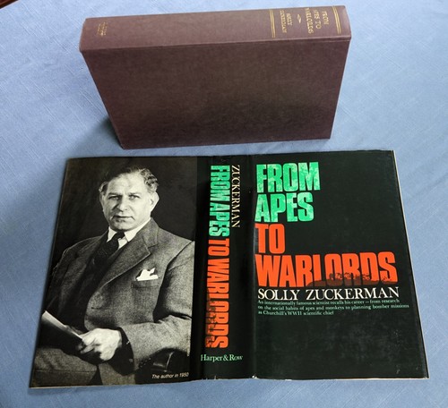 FROM APES TO WARLOARDS BY SOLLY ZUCKERMAN 1978 HC/DJ | eBay