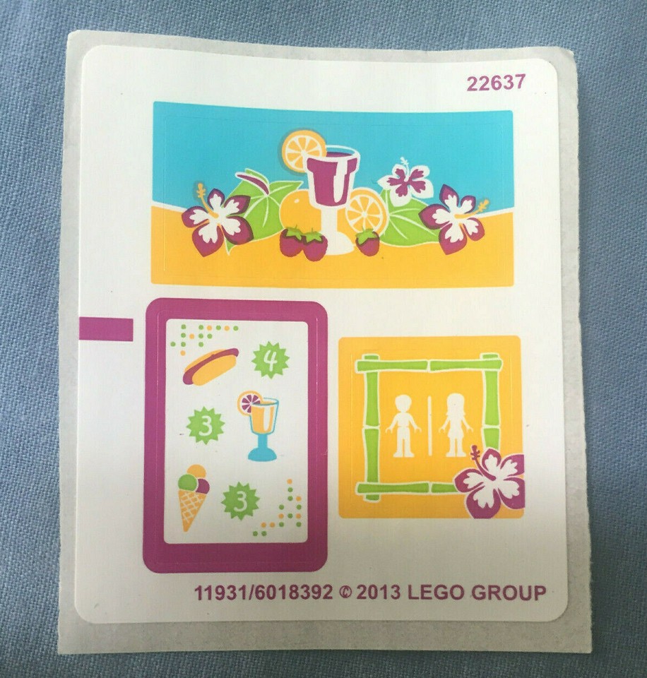 New Authentic Lego Sticker Sheet Star Wars Ninjago Friends Atlantis ...