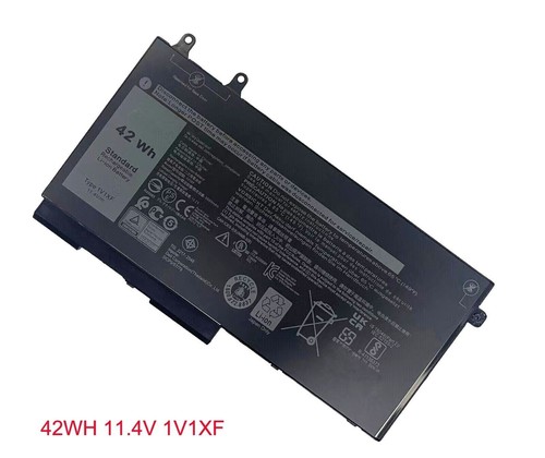 42Wh 11.4V Battery For Dell Latitude 5500 P80F P80F001 027W58 27W58 ...