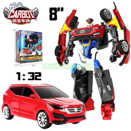 Kids Toy Hello Carbot ACE Red 8" Action Figure 1/32 SUV Car ...