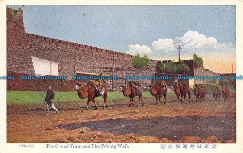R135247 The Camel Train and The Peking Wall. No. 34 | eBay