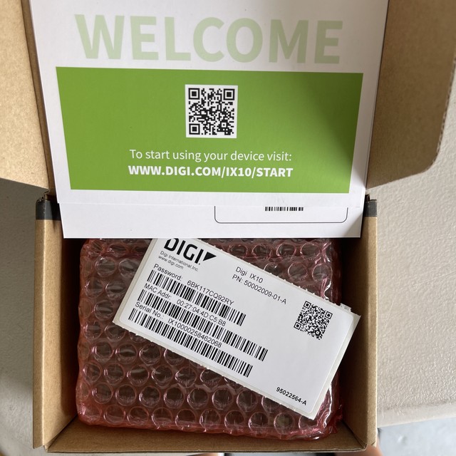 Digi IX10 2 SIM Cellular Ethernet Modem/Wireless Router IX1000G4 for ...