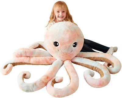 IKASA Giant Octopus Stuffed Animal Jumbo Octopus Plush Toy - Soft Toy ...