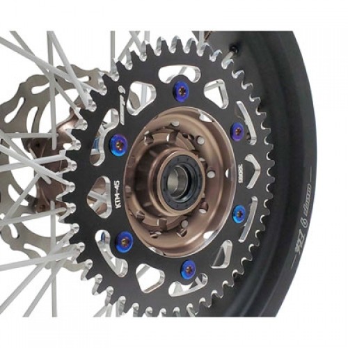 Warp 9 Titanium Sprocket Bolt Set TI-SPROBOLT-B for Motorcycle | eBay