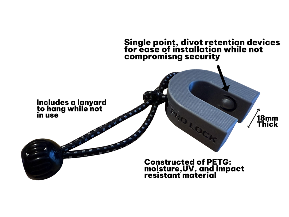 Pro Lock RV Air Brake Lockout Safety Device – With Lanyard | eBay