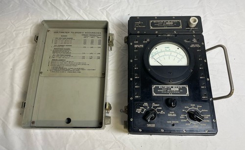 Vintage Barnett Instrument Multimeter TS 352 B/U Military Spec Army Corp | eBay