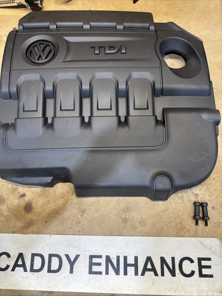 GENUINE VW CADDY 2015-2020 2.0 TDI ENGINE COVER Mk4 | eBay UK