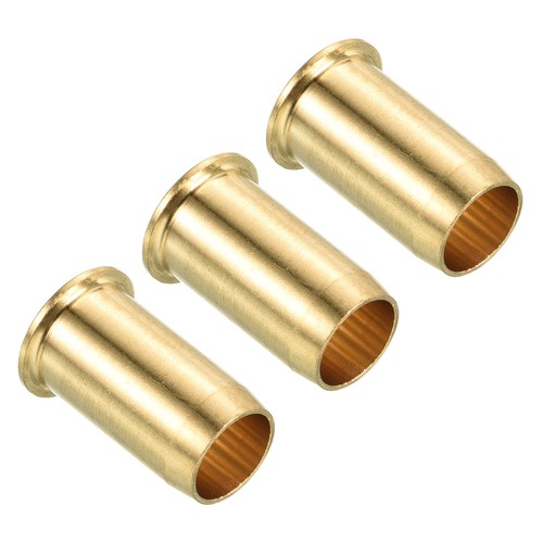3pcs 8mm Tube Brass Compression Insert Tube Support Compression Sleeve ...
