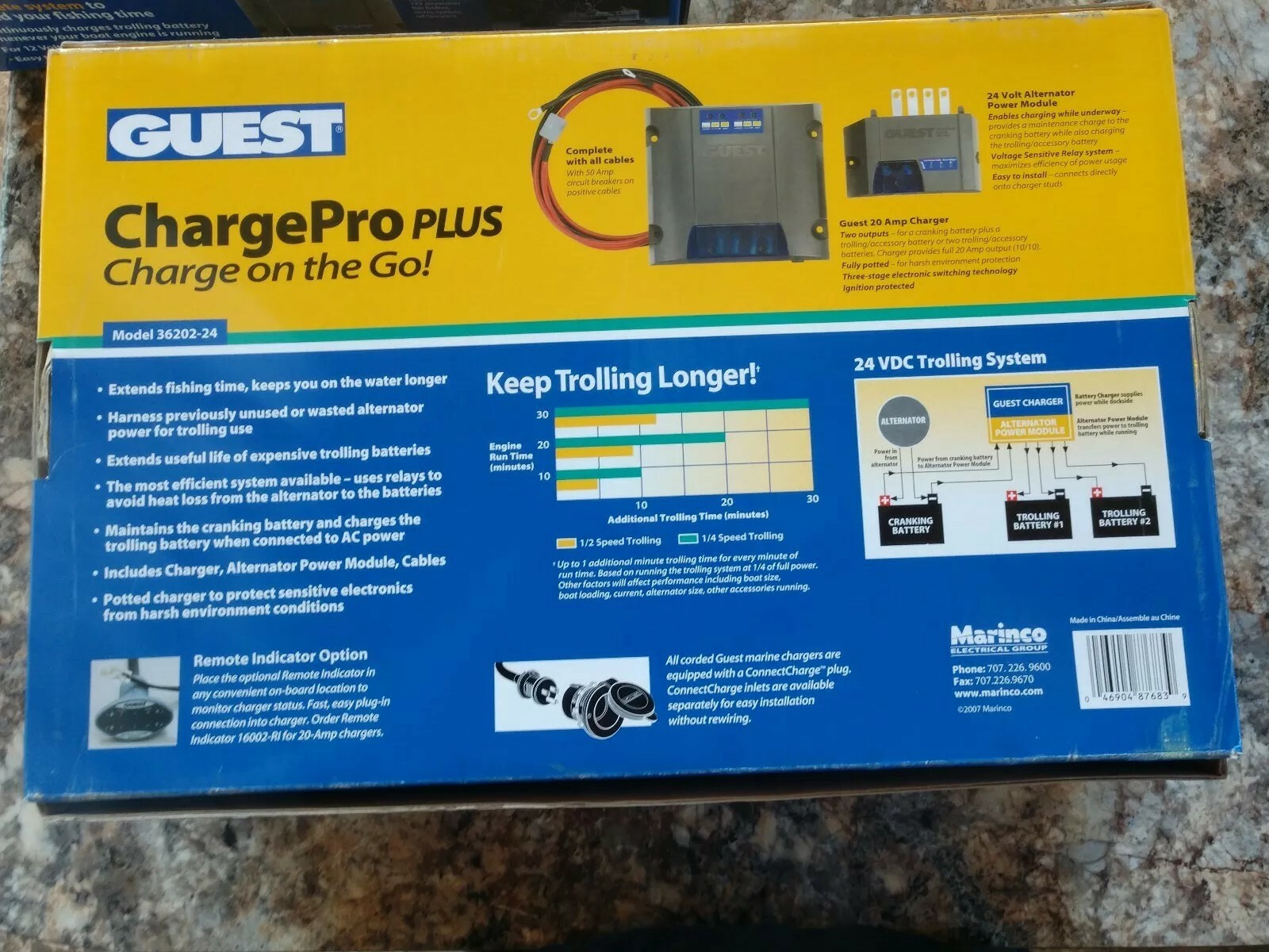 Guest Charge Pro Plus 24 Volt 20 Amp Model 36202 - 24 | eBay