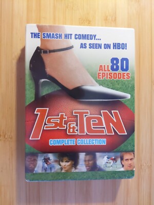 1st And Ten, DVD Complete Series Collection 6 Discs 80 Episodes HBO ...