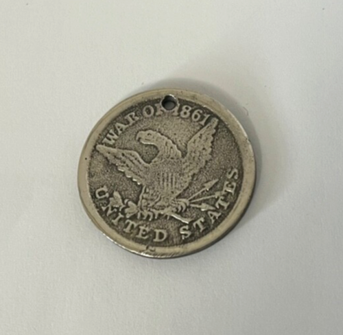 Civil War I,D Tag Reproduction,Confederate,Nickel Silver | eBay