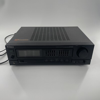 Sony TA-AX301 Acoustic-Stereo Amplifier Equalizer - Tested- Works- | eBay