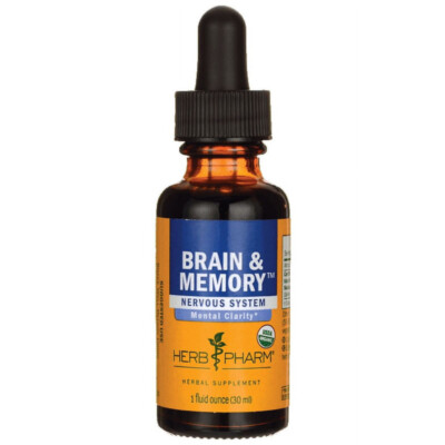 Herb Pharm Brain and Memory Mental Clarity Tonic - 1 oz 90900000194| eBay