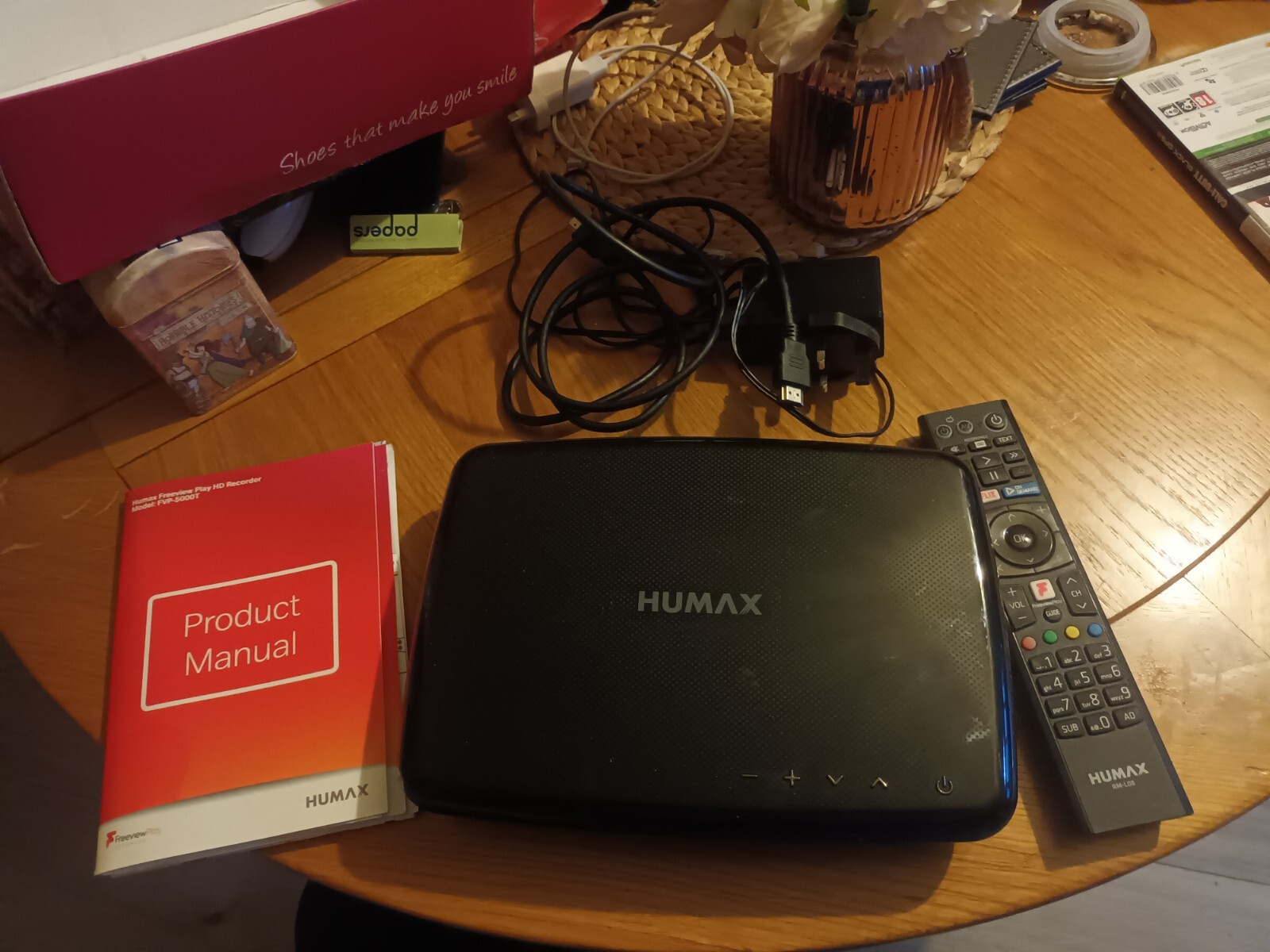 Humax FVP-5000T Freeview Play HD TV Recorder 1TB - Black 8809095668551 ...