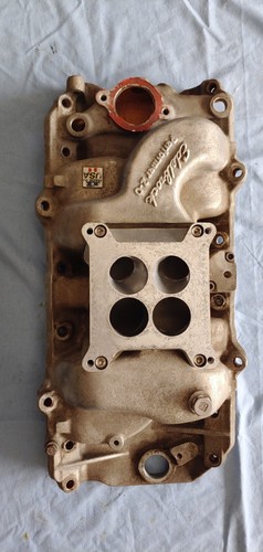 Edelbrock 2161 Big Block Chevy Intake Manifold w/Spread Bore To Square ...