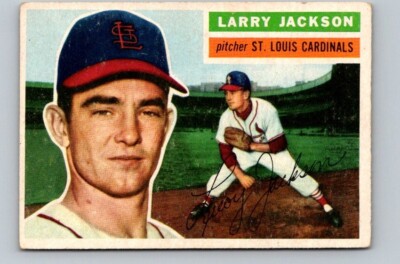 1956 TOPPS BASEBALL #119 LARRY JACKSON MID GRADE MN | eBay