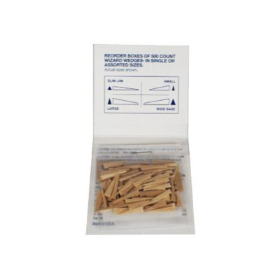 WaterPik 61205 Wizard Wedges Assorted Triangular Birchwood Matrix ...
