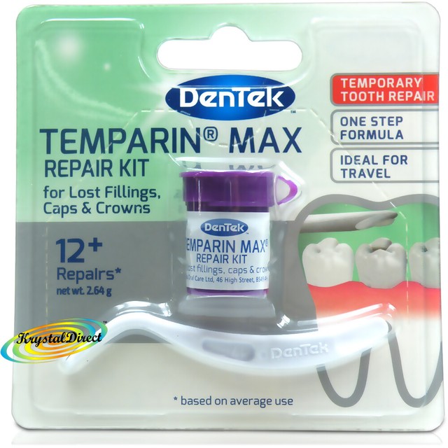 DenTek Temparin Max DK050301 Temporary Tooth Repair Kit for sale online ...