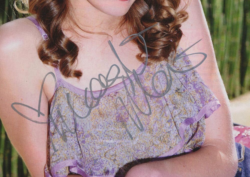 Meaghan Martin signed 8x10 Magazine Page Autographed MEAN GIRLS 2 Sexy ...