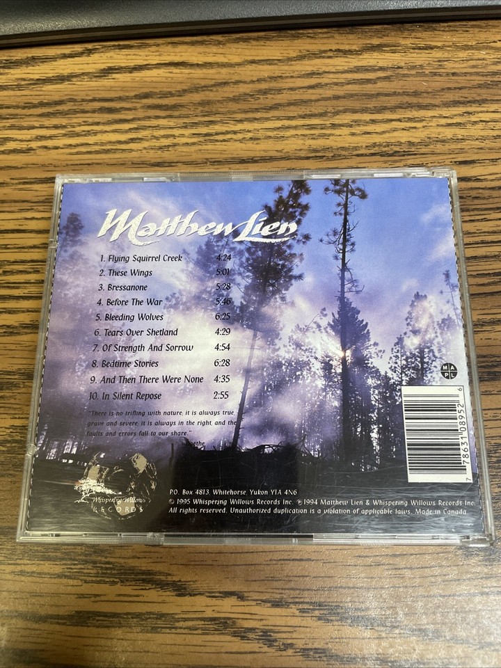 Bleeding Wolves by Matthew Lien (CD, 1995, Wwr) 778631089526 | eBay