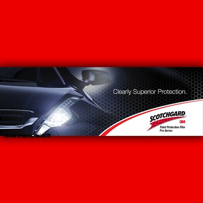 3M Clear Paint Protection Film - 75mm x 5.000m long - Genuine 3M Film ...