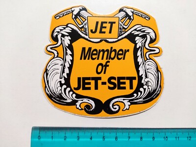 Autocollant Jet Member Of Set Timbre Vintage 80s Original | eBay