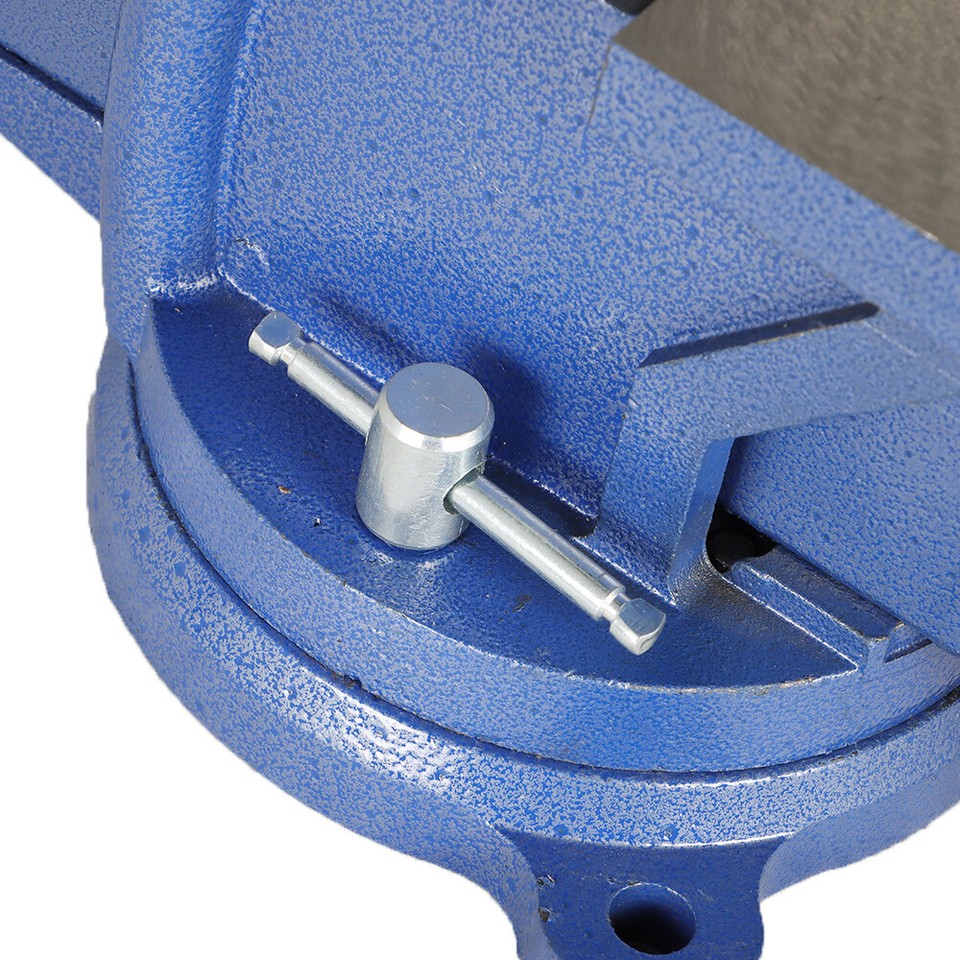 8" Multi-purpose Rotating Bench Vise Swival 360 Degree Heavy Duty With ...