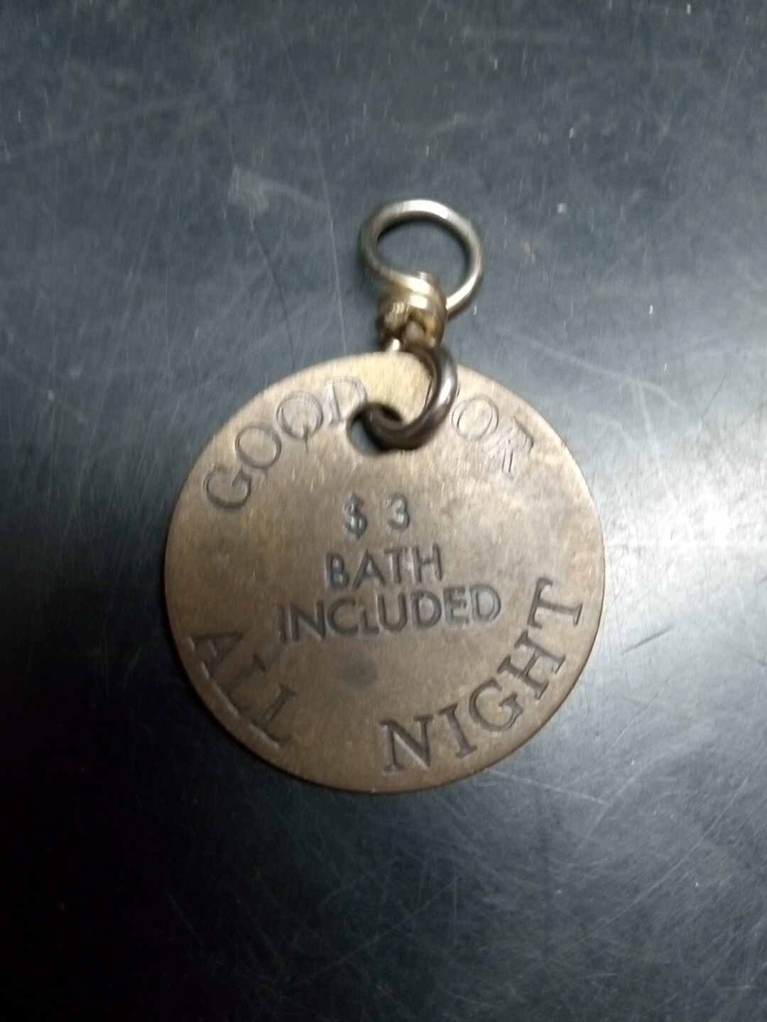 Vintage Mustang Ranch Key Chain Token Coin Good For All Night Sparks ...