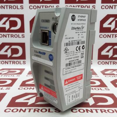 1761-NET-ENI | Allen Bradley | EtherNet Interface, 24VDC, Used, Ser D ...